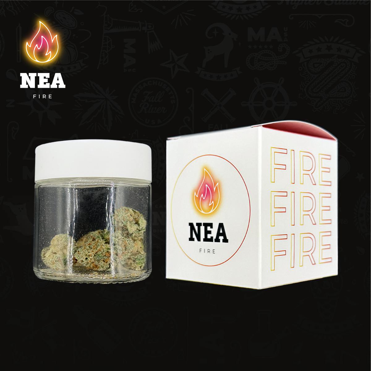NEA Fire | Meat Breath | Flower 1/8oz Flower | Northeast Alternatives