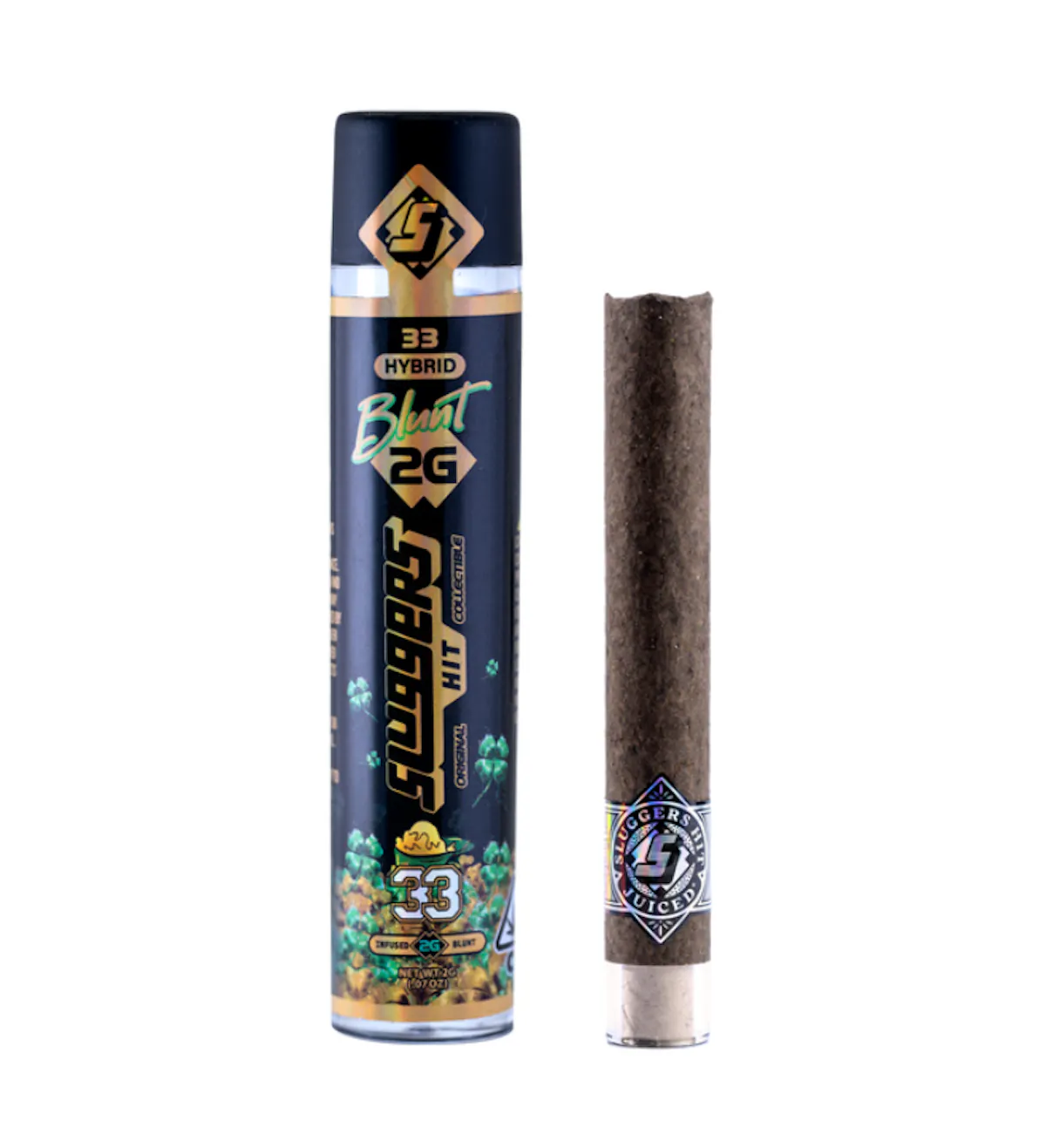 Sluggers 33 2g Diamond Infused Blunt 2g Pre-rolls | Sluggers Hit