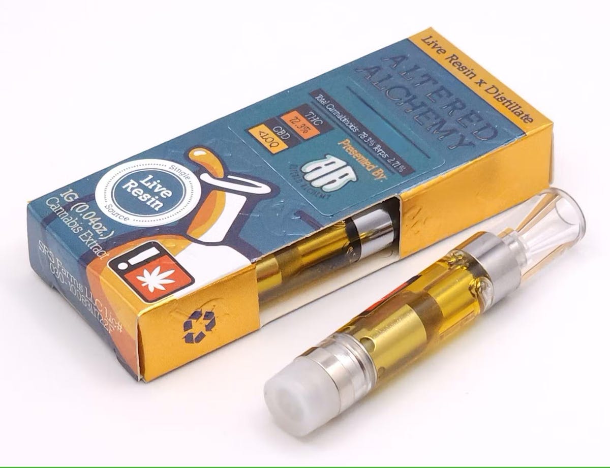 Altered Alchemy 1g CEREAL MILK x FISH SCALE Live Resin x Distillate ...