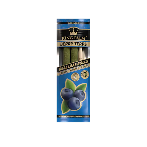 King Palm Slim Berry Terps Rolls 2pk • Ethos Cannabis