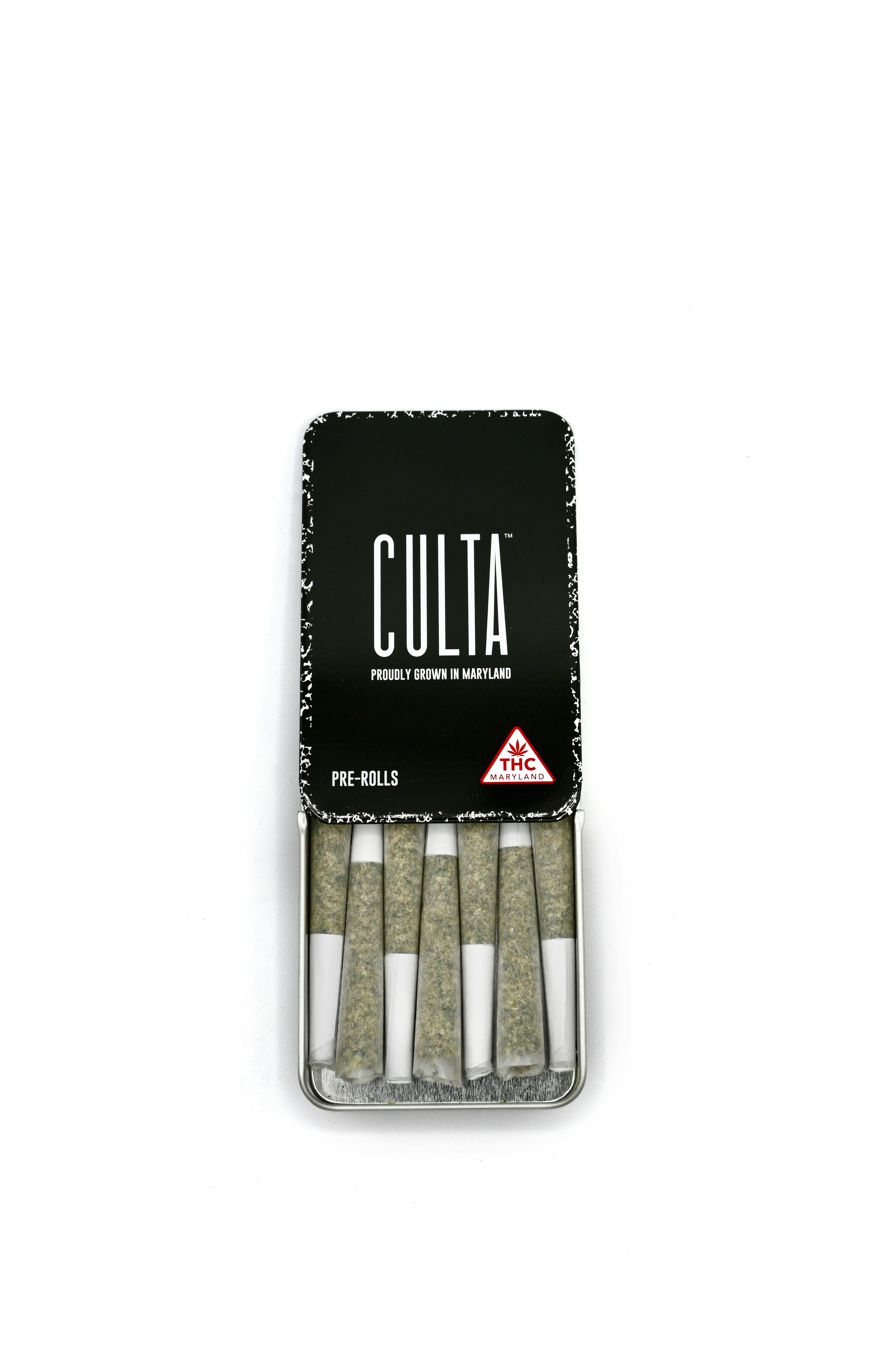 Shop CULTA Permanent Gas Pre-Rolls 0.5g 7pk | 3.5g in Hagerstown | DISTRICT