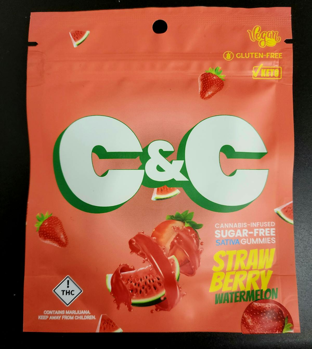 Chew and Chill Strawberry Watermelon Gummies 10pk | Lorain, OH