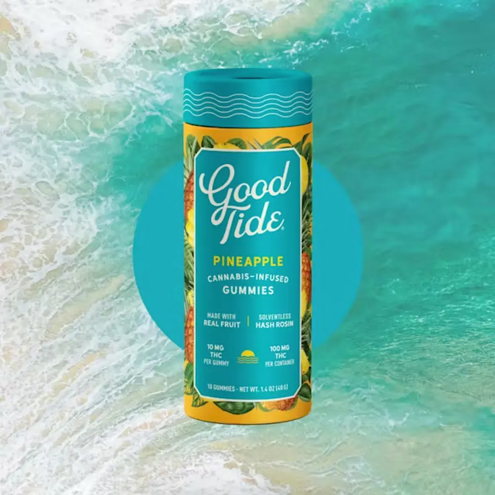 Good Tide Good Tide - Pineapple Gummies - 100mg | Schenectady, NY ...