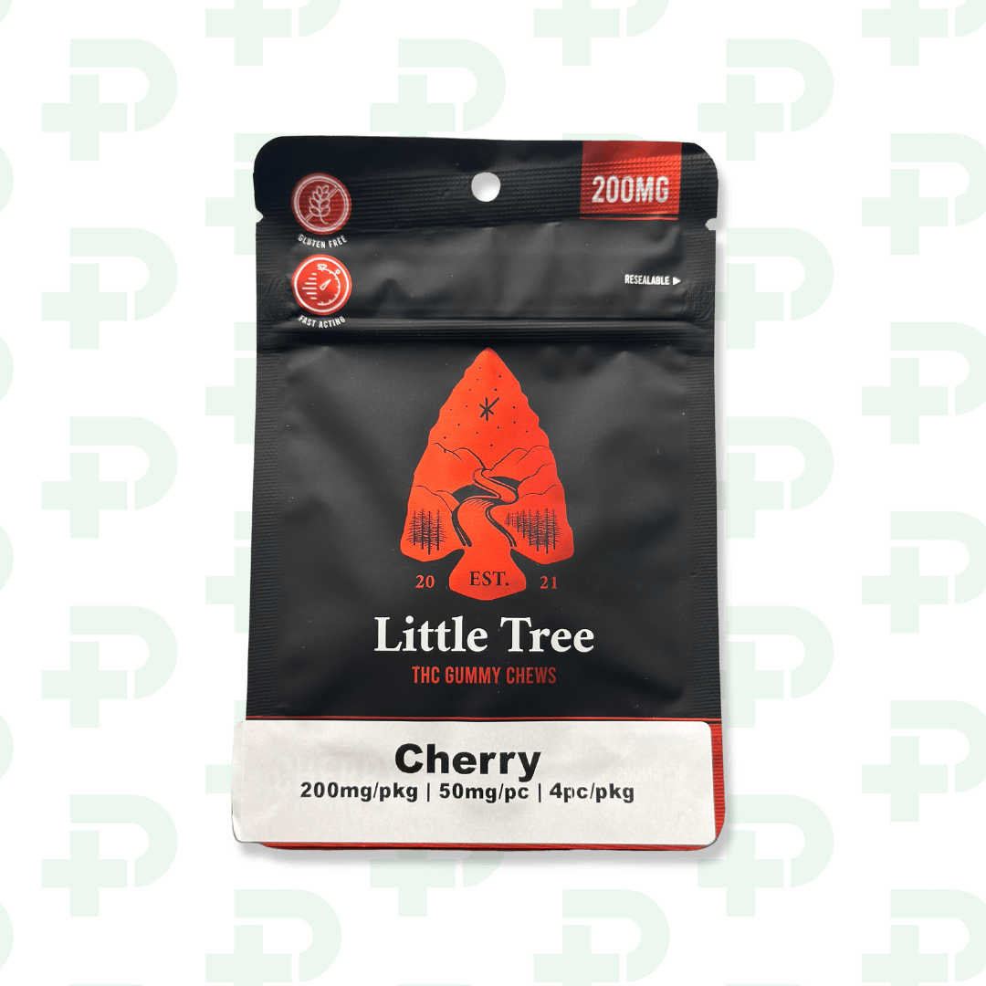 Little Tree 200mg Gummy Chews - Cherry