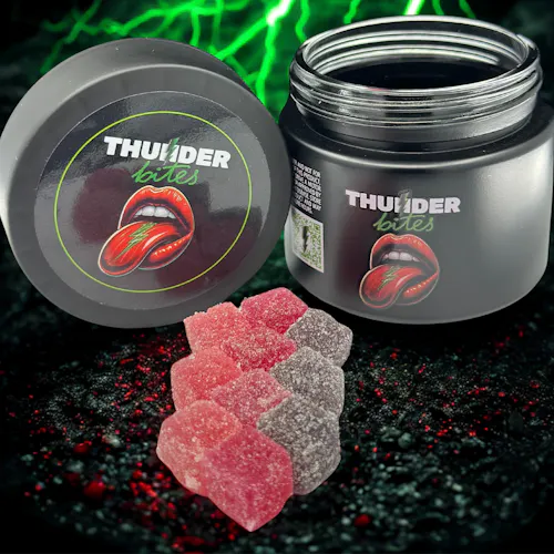 Shop Thunder Bites | Live Rosin Gummies | Assorted Flavors | 100mg/10pk ...