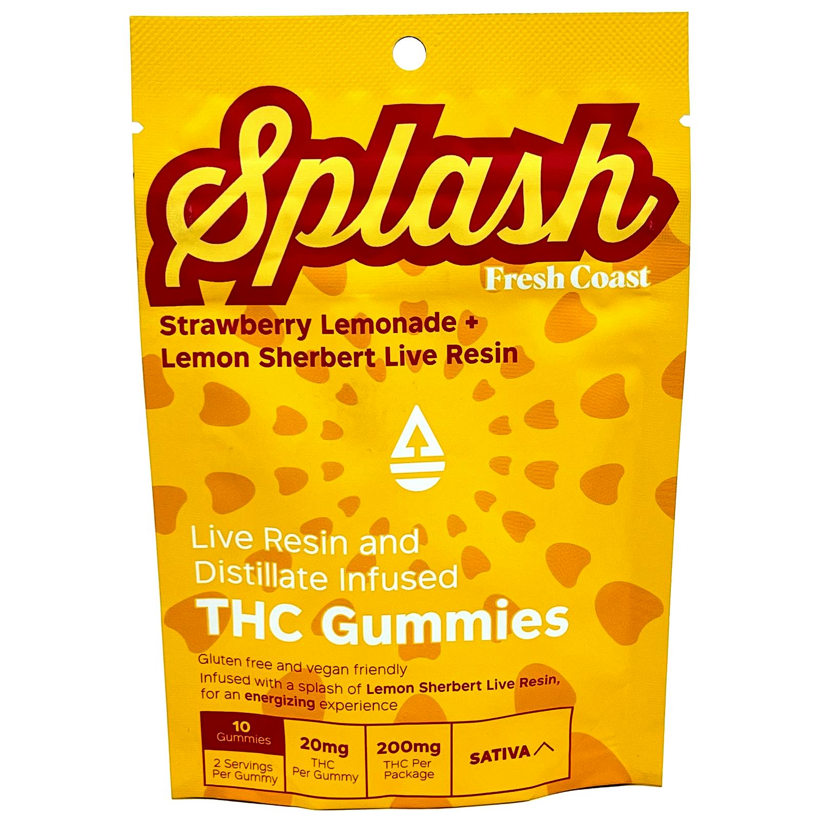 New Standard | Splash | Strawberry Lemonade + Lemon Sherbert Live Resin ...