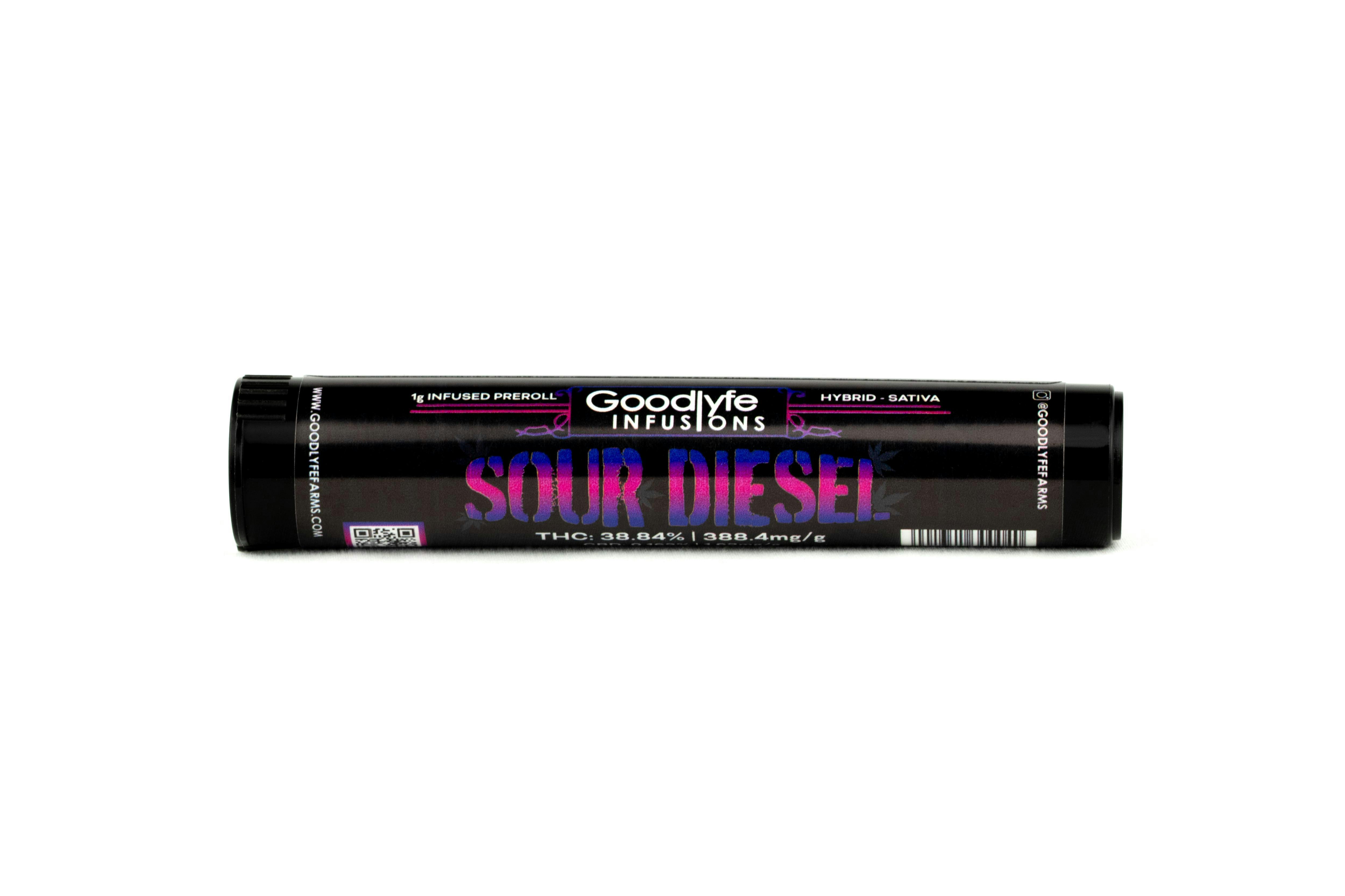 Sour Diesel | Infused Pre-roll | 1g by Goodlyfe | Buy Online ...