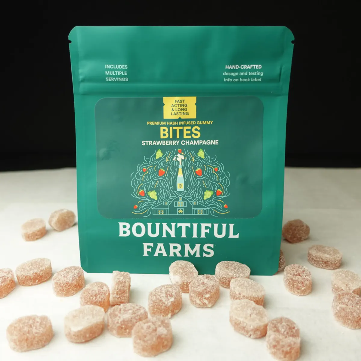 Bountiful Farms Blueberry Limoncello Bites Gummies 5mg 20 Pack 5.5g ...