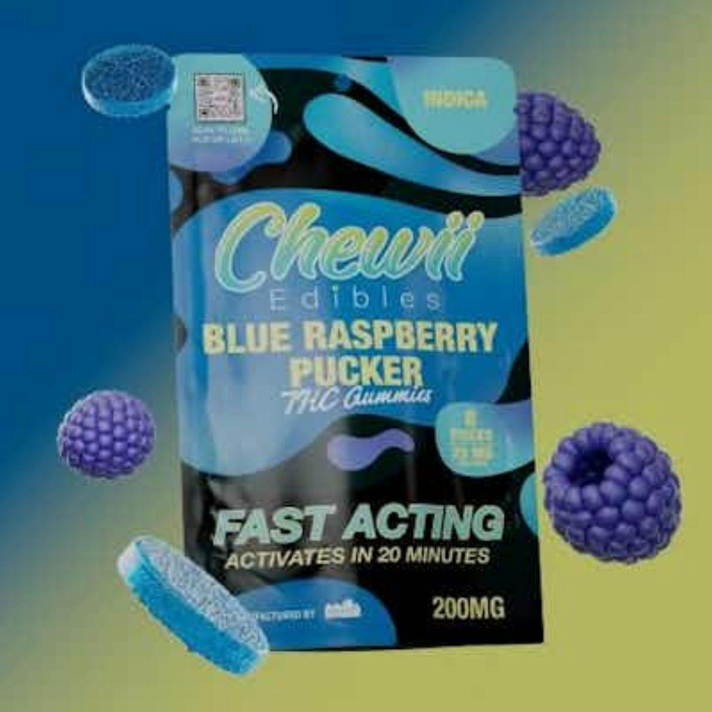 Chewii - Blue Raspberry Pucker 200mg