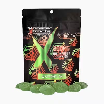Monster | Edible | Gummies | Watermelon | 200mg