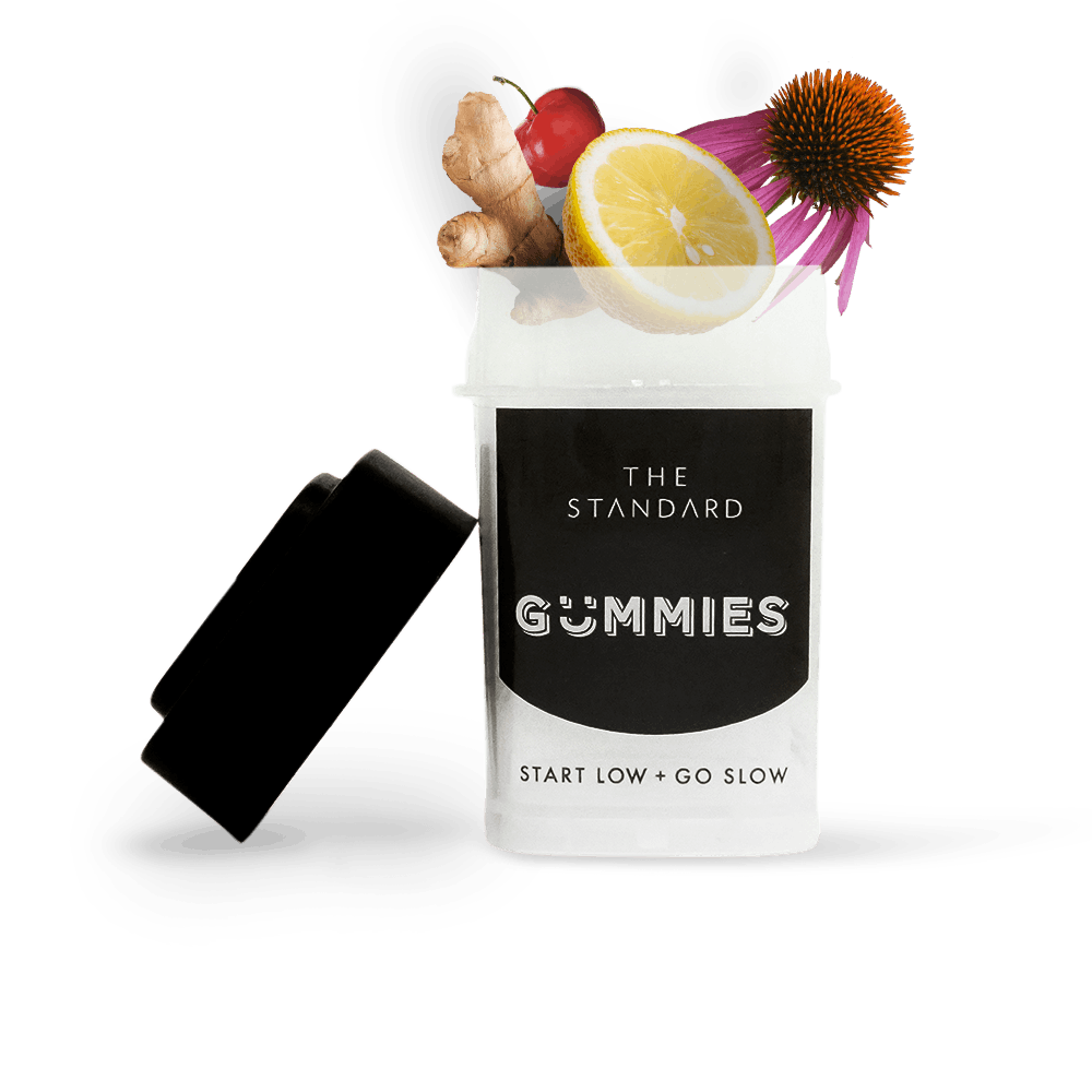 Sour Blood Orange 1:1 THC:CBG Gummies | 10pk 10pk Edibles | The Standard