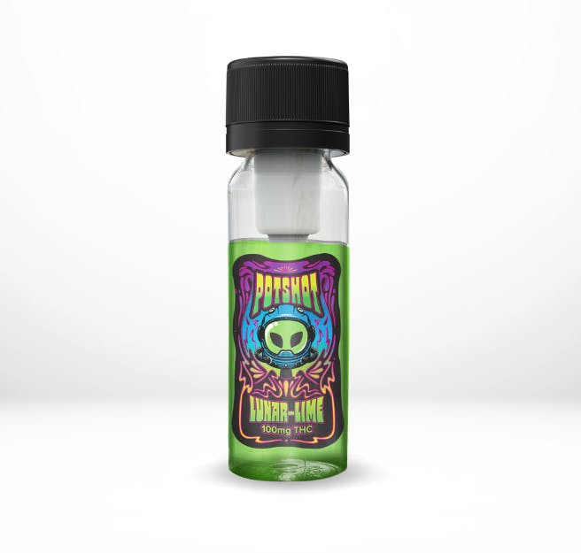 Lunar Lime THC Shot | 100mg 2oz | Curaleaf