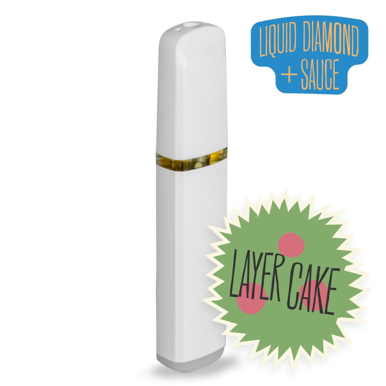 Shop District Cannabis Layer Cake Liquid Diamonds & Sauce Disposable ...