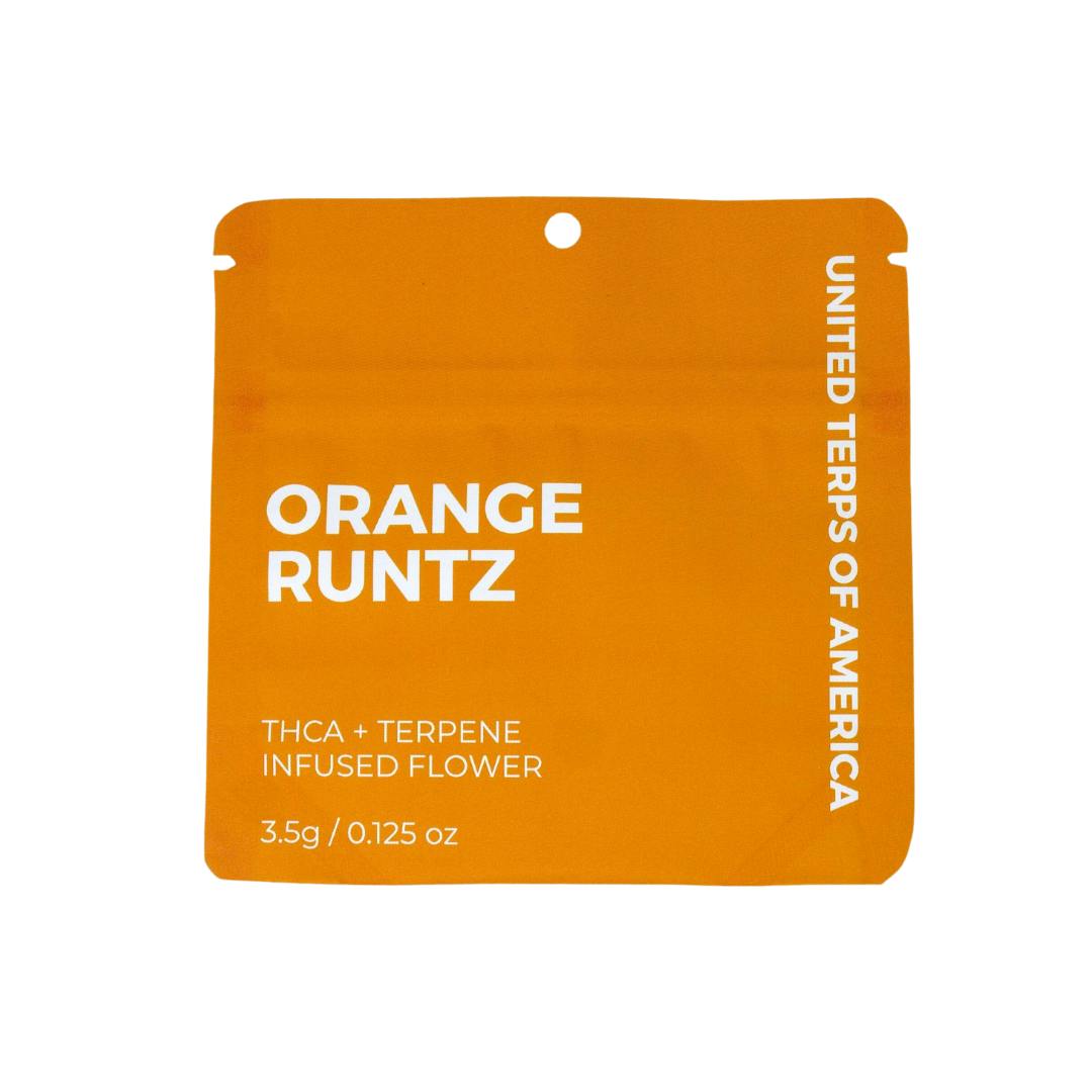 UNITED TERPS OF AMERICA | ORANGE RUNTZ INFUSED PRE PACK | HYBRID ...