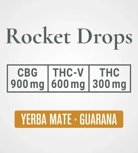 Tincture | Treeworks | Rocket Drops 3:2:1 | CBG:THC-V:THC | 60ml ...