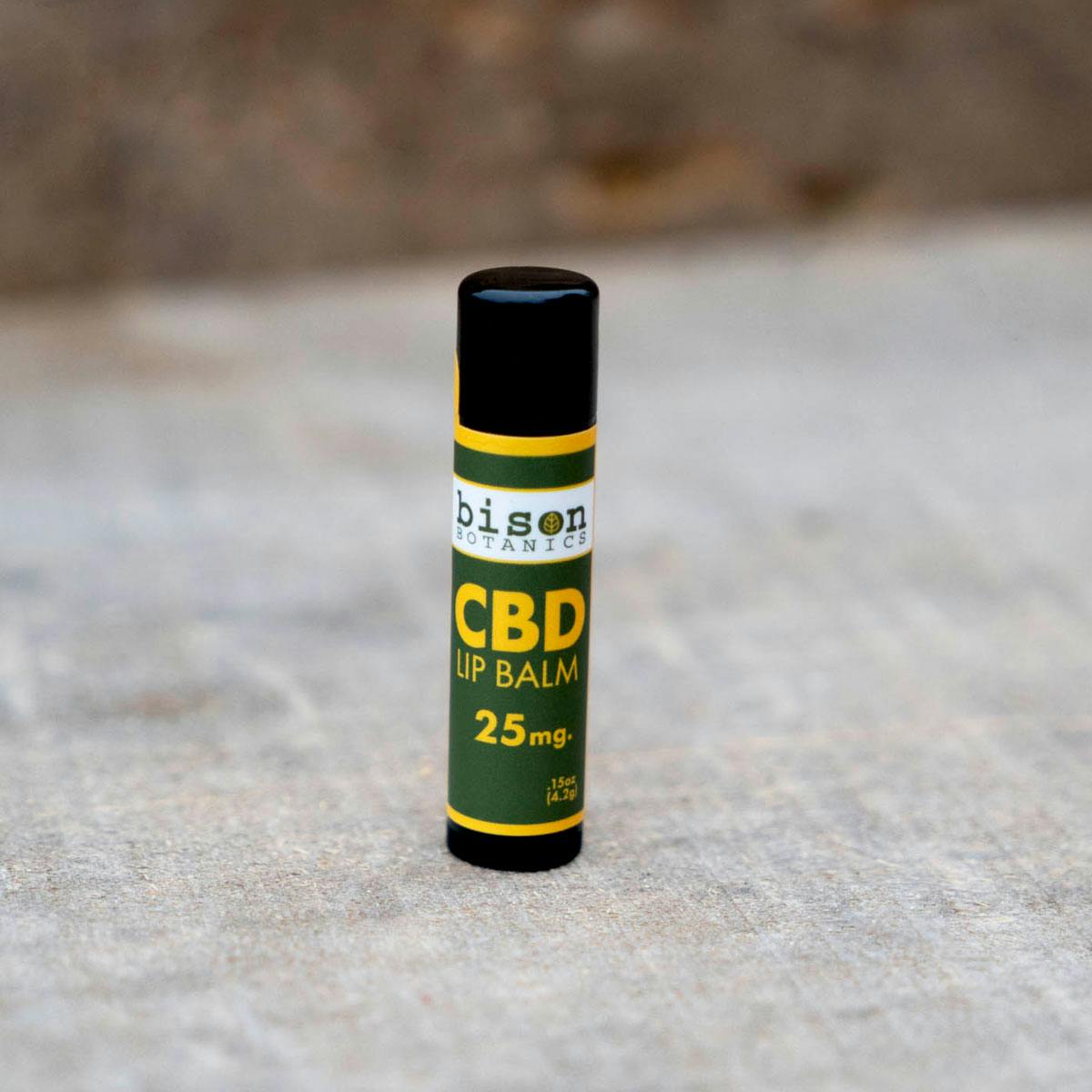 bison botanics | Full Spectrum CBD | 25mg Lip Balm | 716 Cannabis LLC.