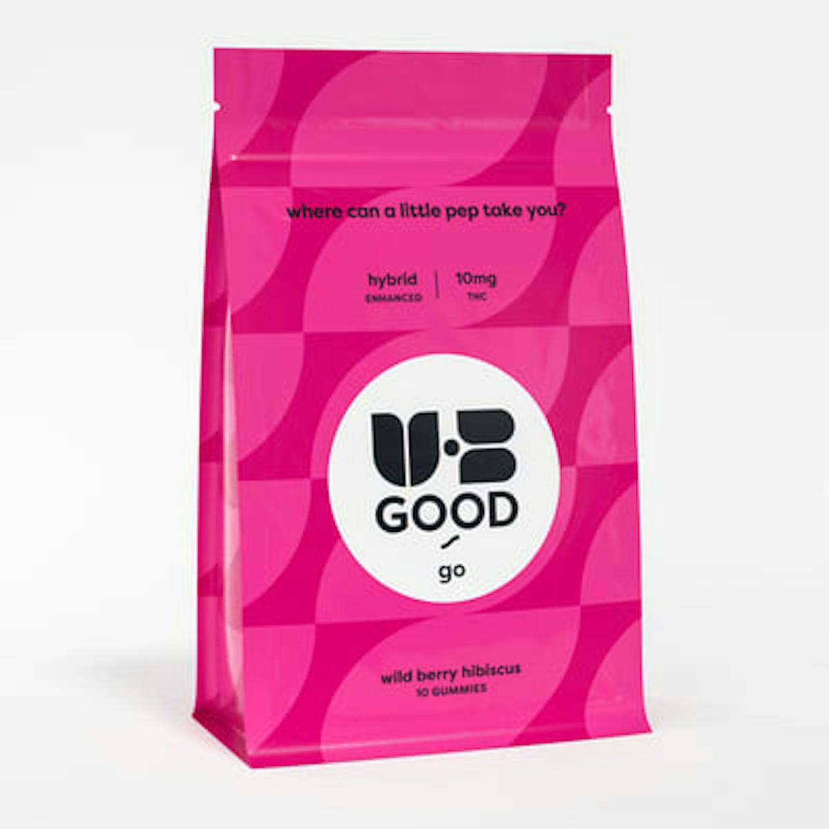Wild Berry Hibiscus Go Gummies 100mg | 10pk 10pk Edibles | UB Good