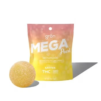 Lemonade Mega Pearl 20g Edibles | Grön