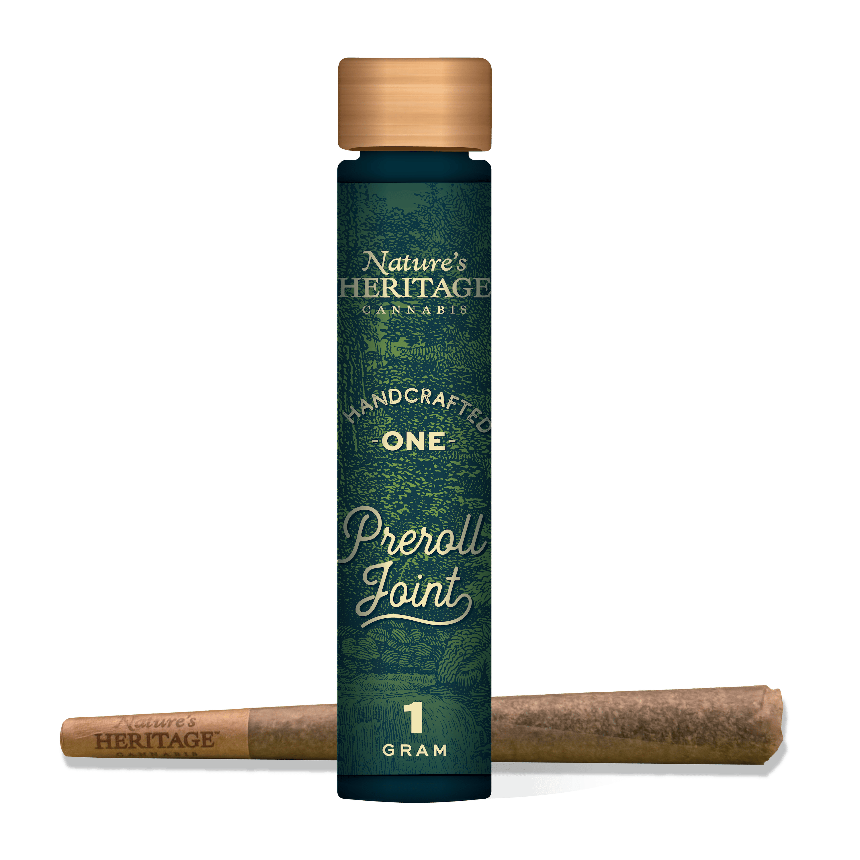 Shop Nature's Heritage Peach Pistol Pre-Roll | 1g in Hagerstown | DISTRICT