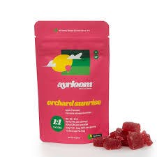Ayrloom – 1:1 Orchard Sunrise Gummies 50mg THC/50mg CBG – 10pk .1g ...