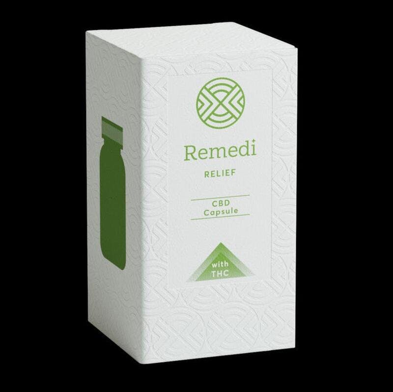 Relief 1:1 Capsules [20pk] (THC 50mg/ CBD 50mg)