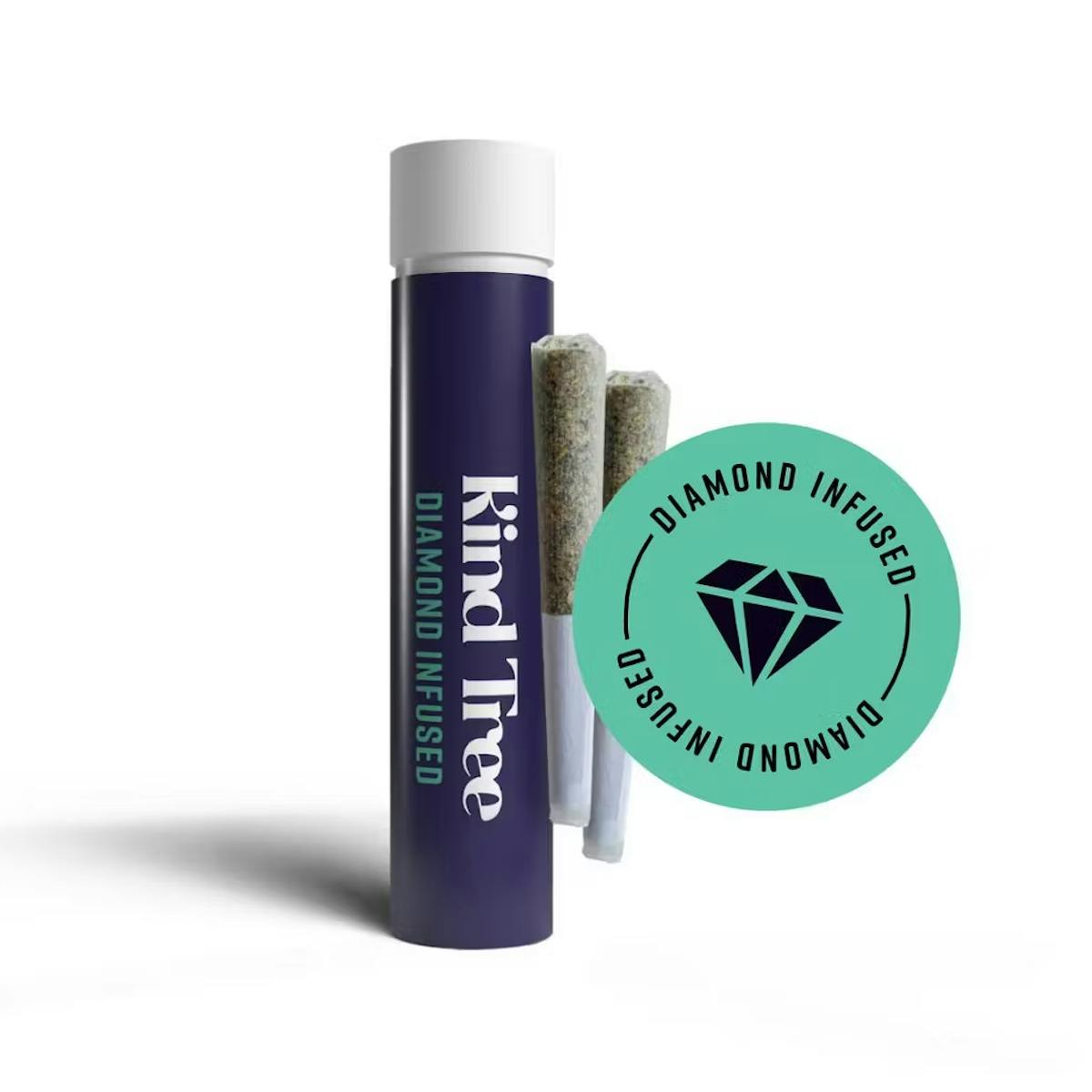 Kind Tree l Cherry Slushee Diamond Infused Pre Roll l 2pk l 1g ...