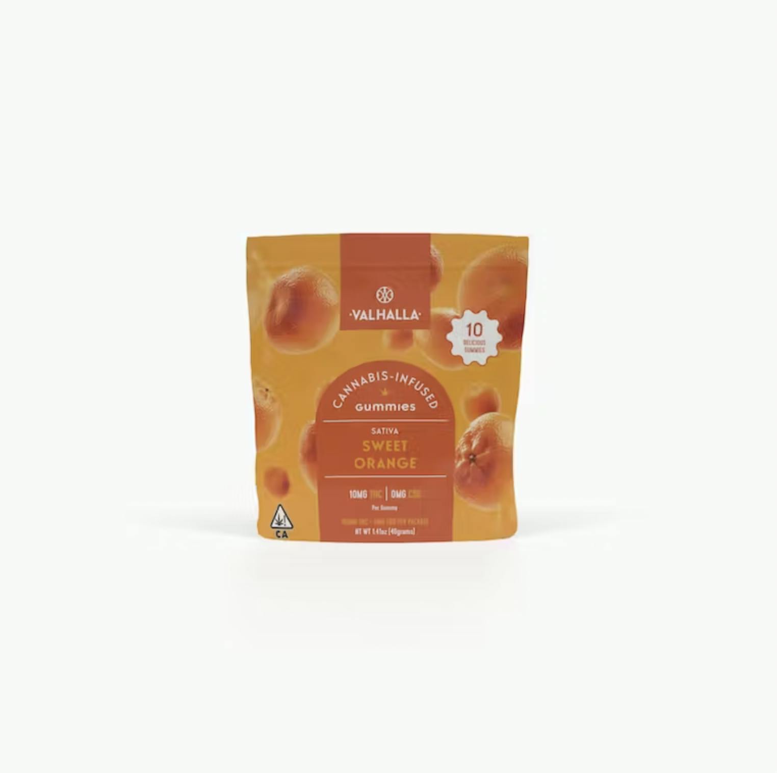 Valhalla (TerrAscend) Sweet Orange Sativa | Soft Lozenges [10pk x 10mg ...