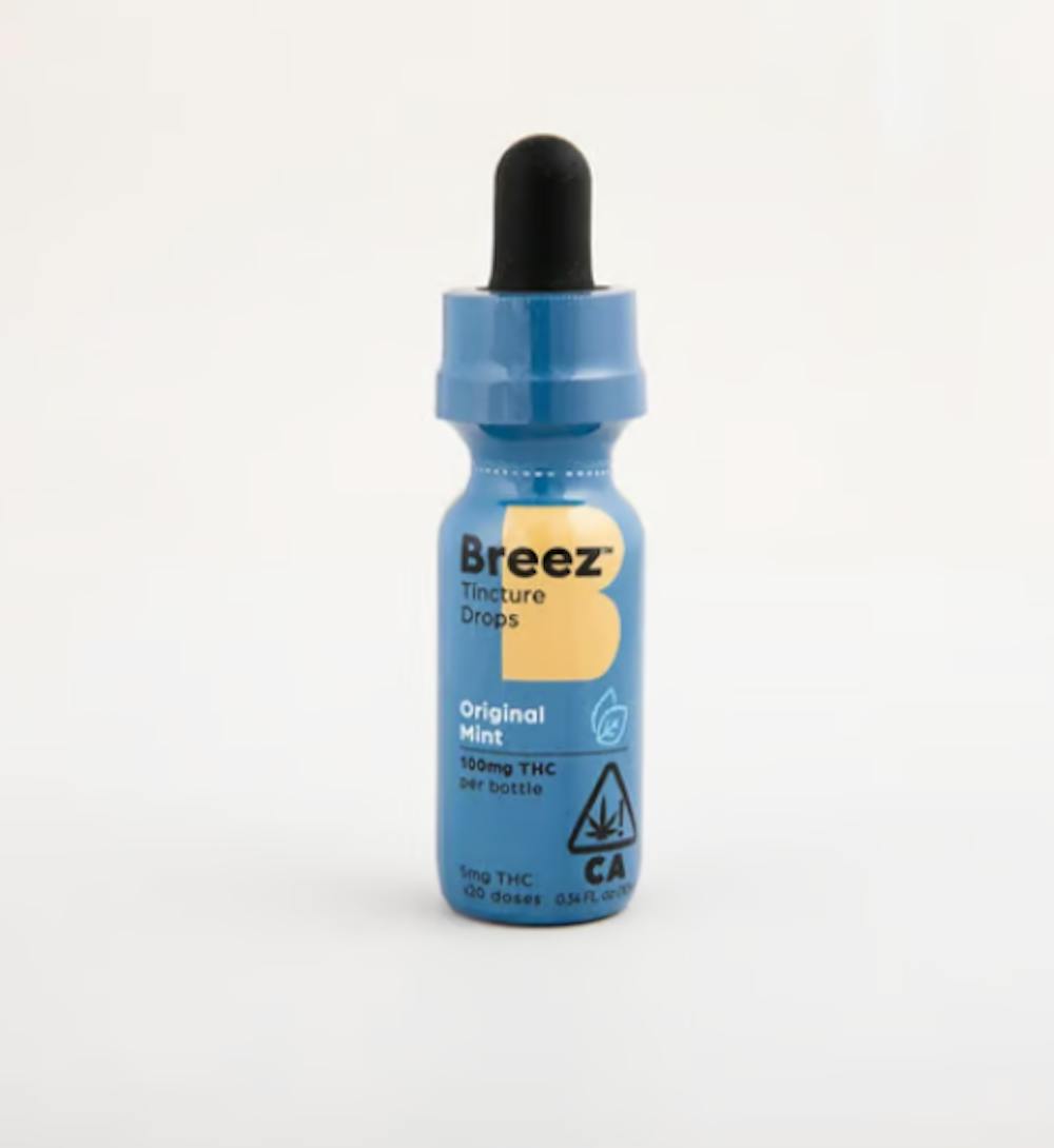 BREEZ CoC Breez Tincture Drops - Original Mint 100mg | Troy, IL | Green ...