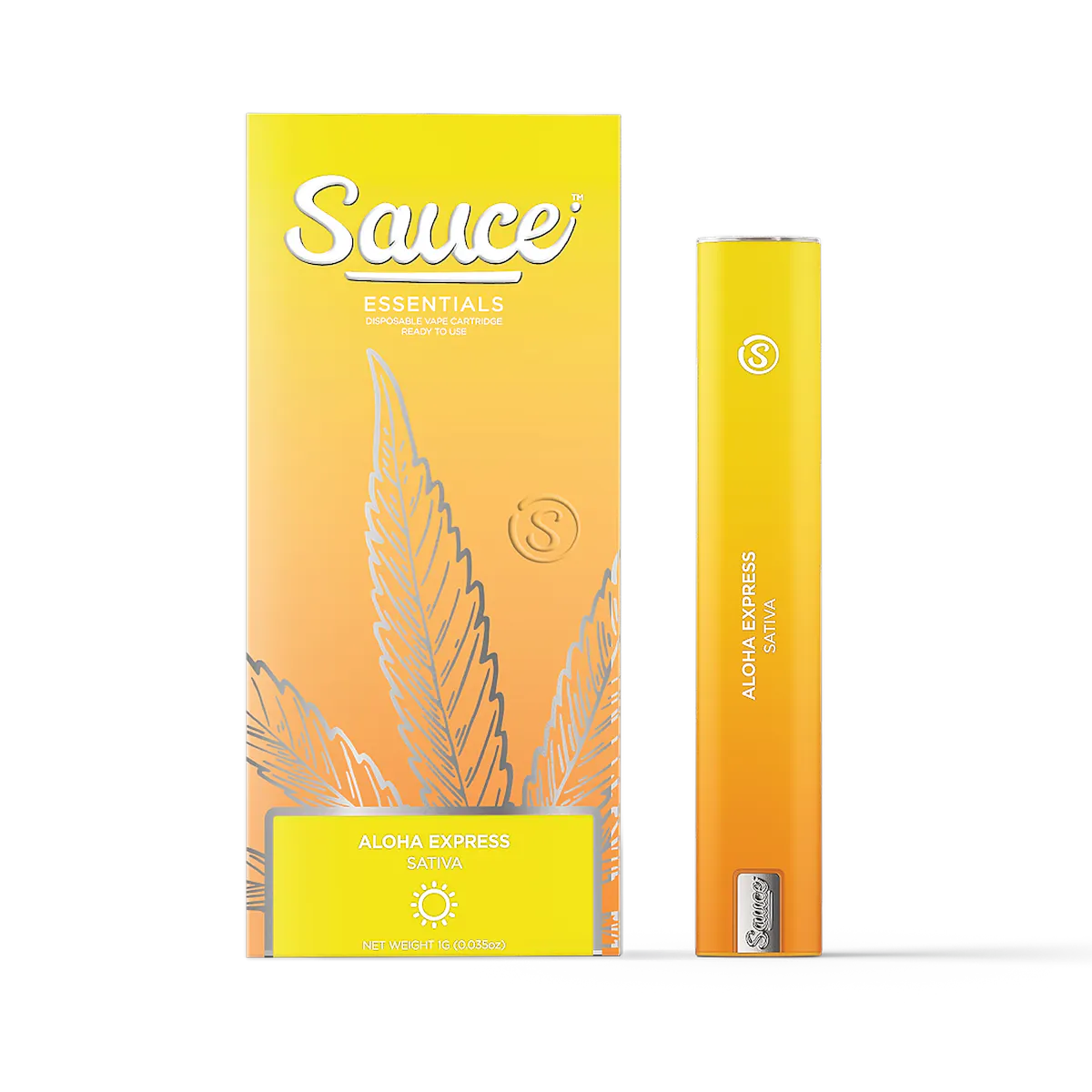 Sauce Essentials 1g ALOHA EXPRESS LR + Distillate Disposable Cannabis ...