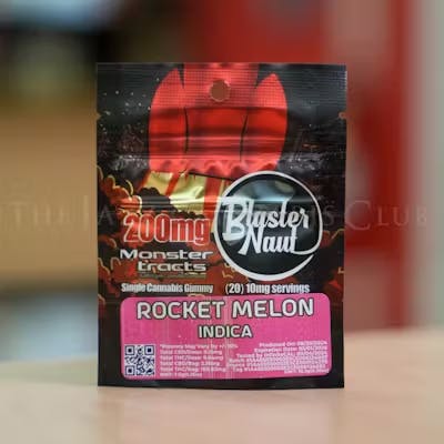 Monster | Edible | Gummies | Blaster Naut | Rocket Melon | 200mg