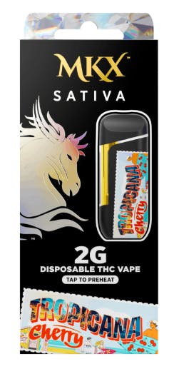 MKX | TROPICANNA CHERRY | SATIVA | DISPOSABLE VAPE | 2G | REC by MKX ...