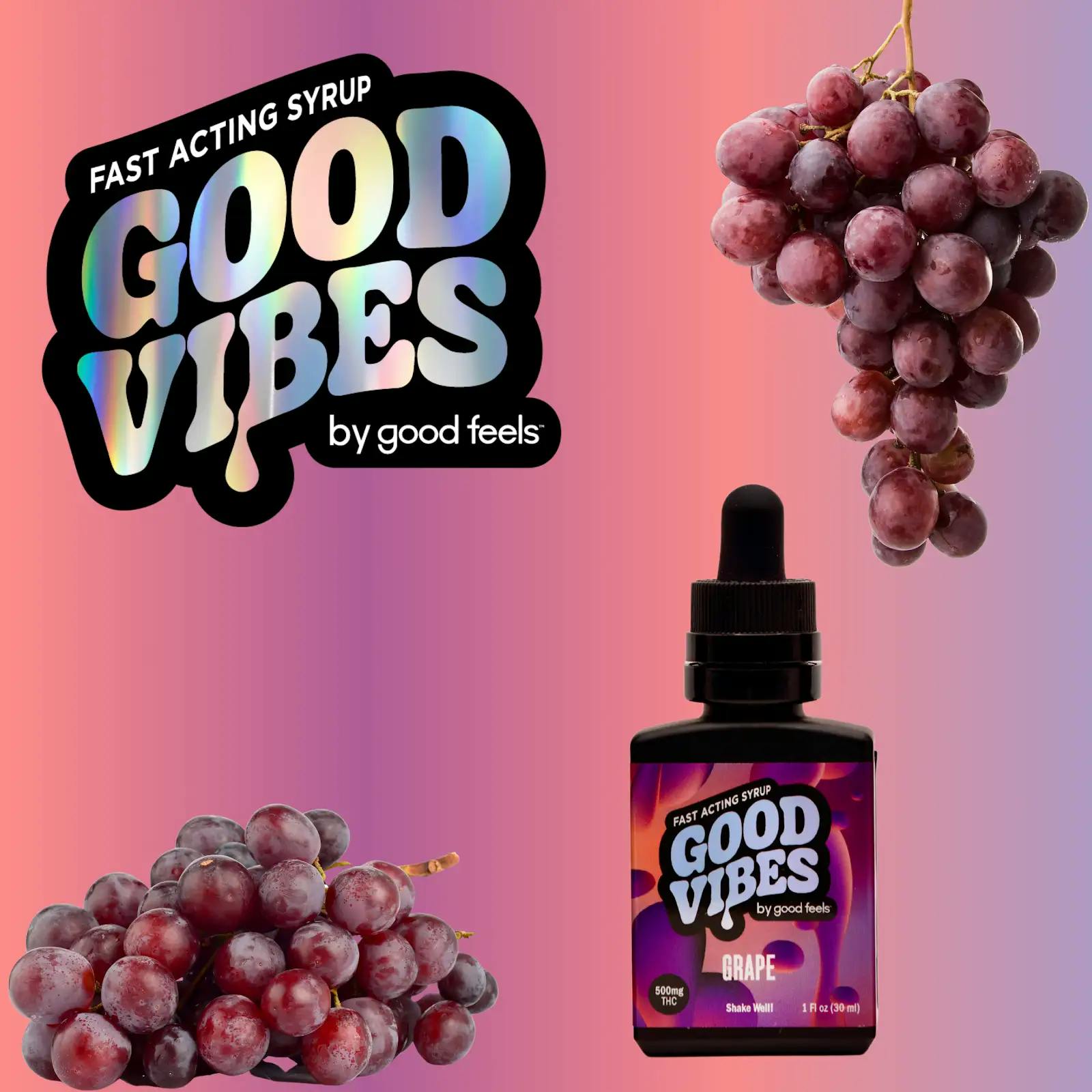 Grape Fast-Acting Syrup | 500mg – Cheech & Chong's Dispensoria