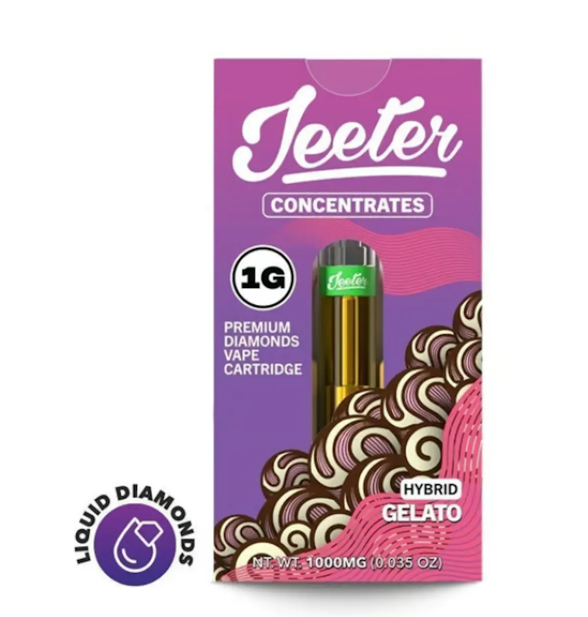 Jeeter Gelato 1g Liquid Diamonds Cartridge 1g Vaporizers | Jeeter