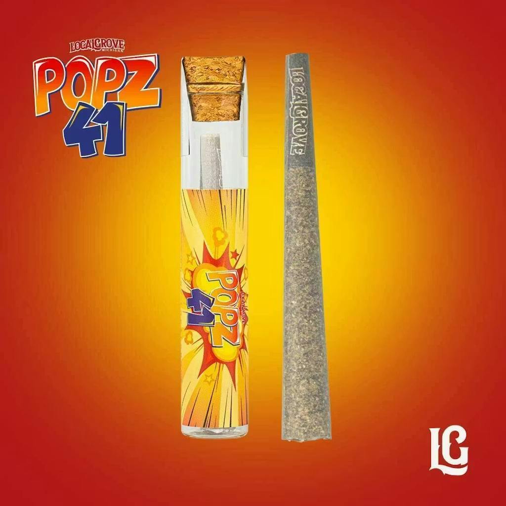 Buy Local Grove - 1g Preroll - Popz 41 Pre rolls Cannabis | New Buffalo ...