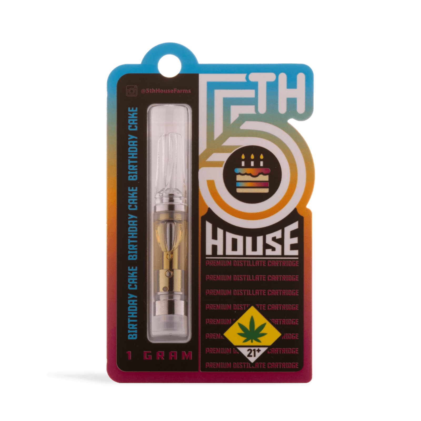 Birthday Cake Premium Distillate Cartridge | 1g in Tacoma | Zips on 72nd