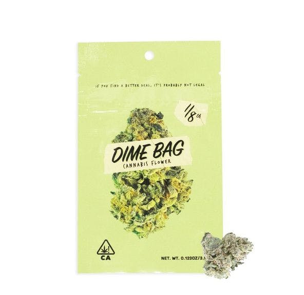 Dime Bag Cannabis DIMEBAG | MASTER KUSH | FLOWER - Vibe By California