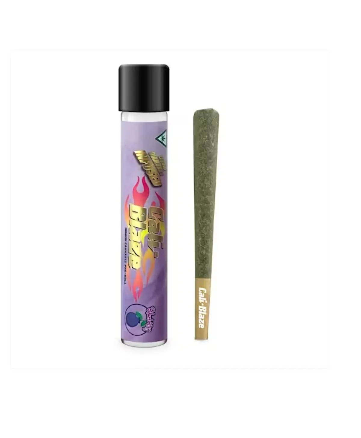 Cali Blaze Blueberry 1.2g Liquid Diamond Infused Preroll 1.2g Pre-rolls