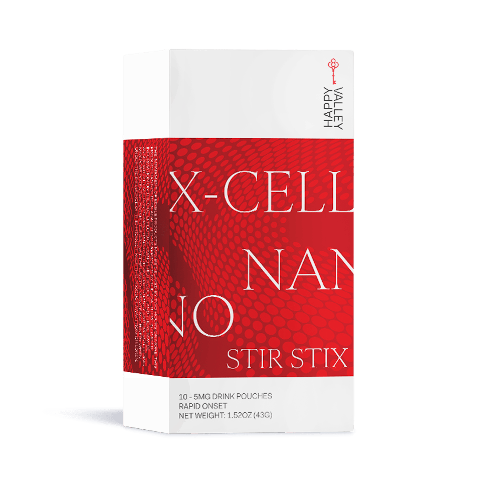 Fruit Punch X-CELL NANO Stir Stix N/A Edibles | Happy Valley