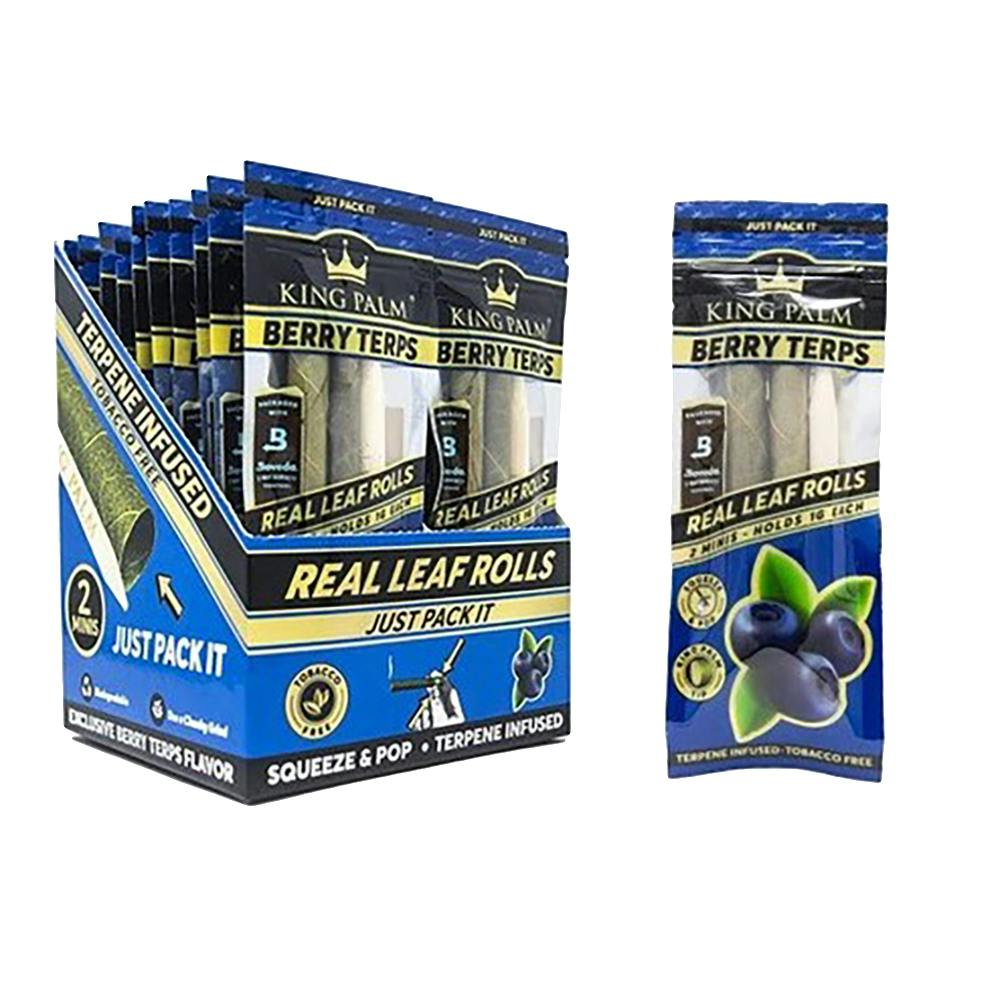 King Palm - Berry Terps - Mini Blunt Wrap 2pk | Bloom Brothers