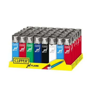 Clipper Lighters - Jet Flame - Classic Colours | Sessions Cannabis