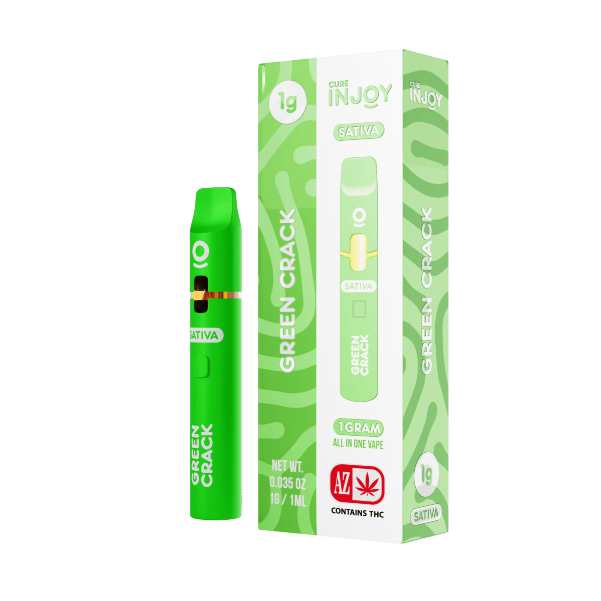 Cure Injoy Disposable: Green Crack (S)
