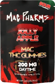 Mac Pharms - Sour Jolly Apple 200mg