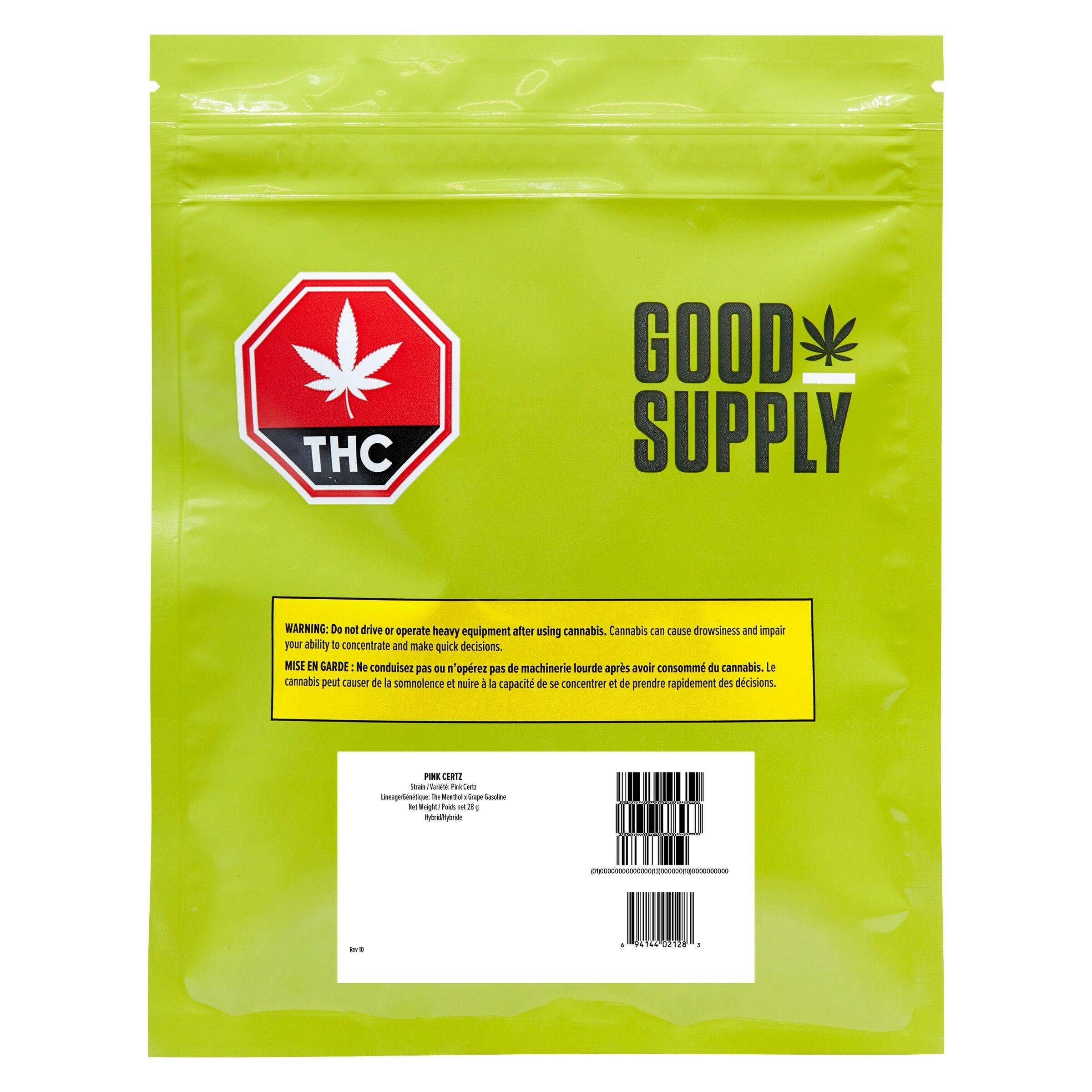 Good Supply - Pink Certz | Sessions Cannabis