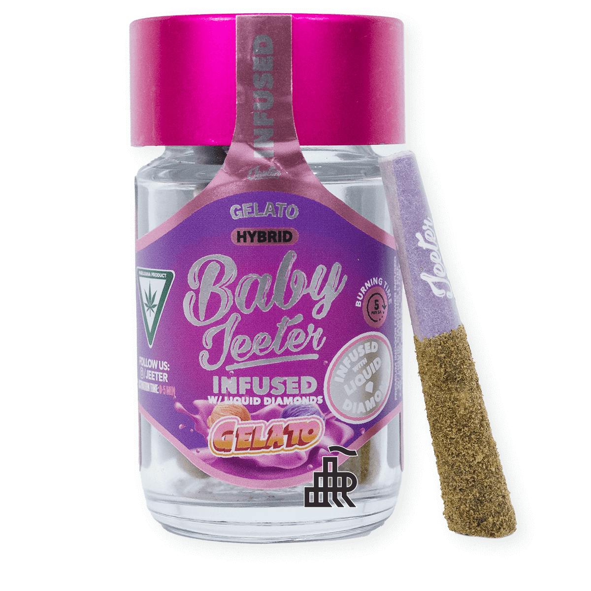 Jeeter Gelato #33 | Infused Pre Rolls | 5pk - Refinery Dispensary