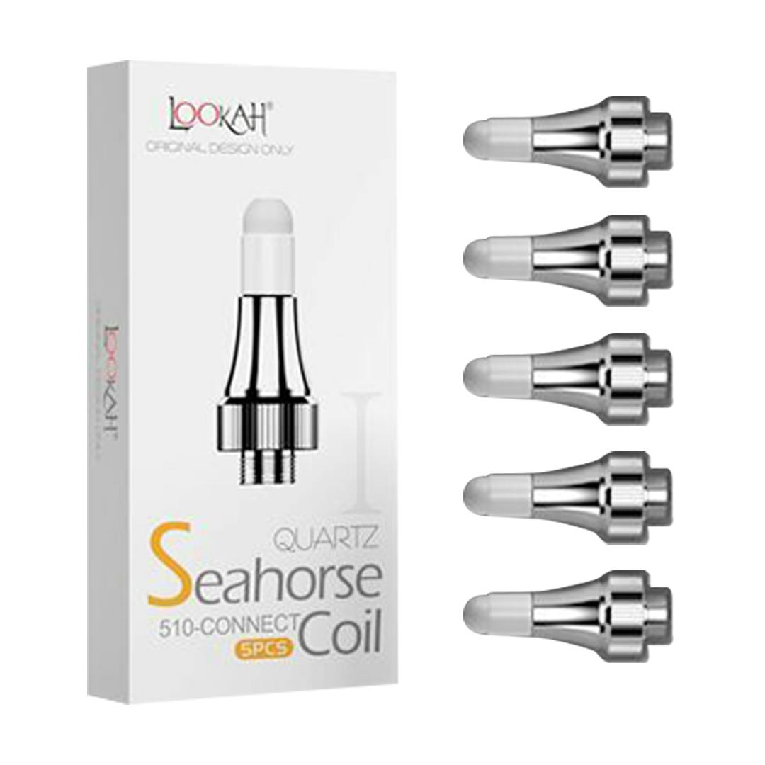 Lookah Seahorse Quartz Coil 1 (1 Coil) | Electric City Cannabis Co.