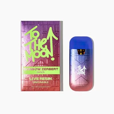 Rainbow Zerbert • Disposable • 1g by To the Moon | Buy Online ...