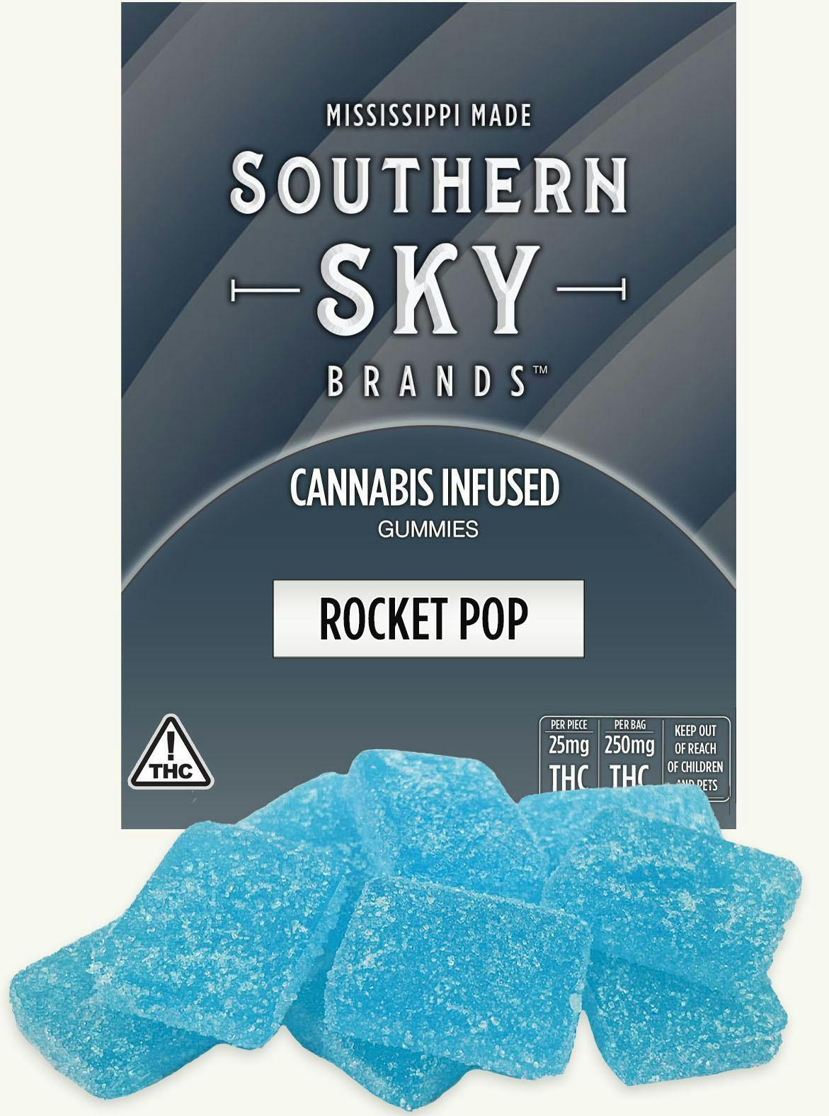 Southern Sky Brands Rocket Pop | Gummies 100mg - Star Buds Marijuana ...