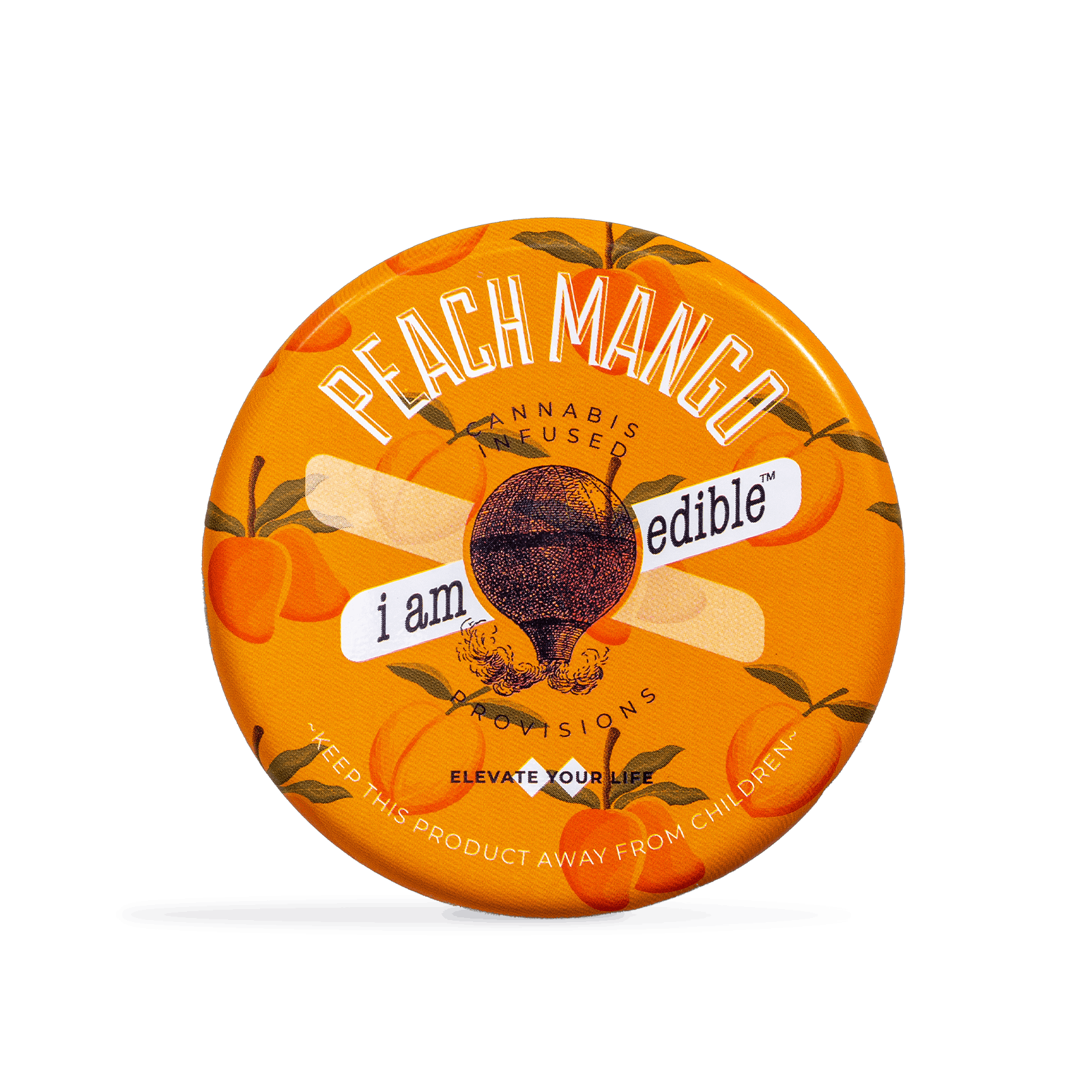 Peach Mango Fruit Chews 20-pack | 100mg .1g Edibles | I am edible