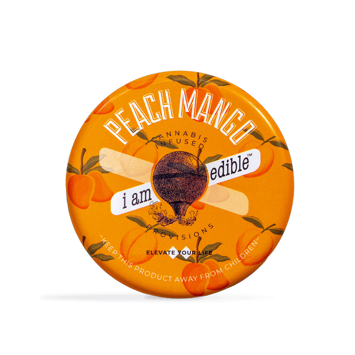 Peach Mango Fruit Chews 20-pack | 100mg .1g Edibles | I am edible