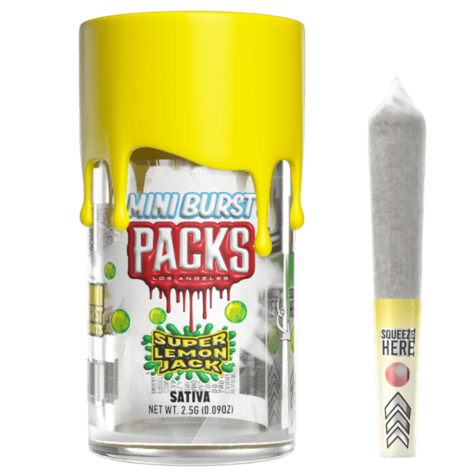 SUPER LEMON JACK | Packs Mini Bursts - 5 Pack Infused Mini Joints | 2 ...
